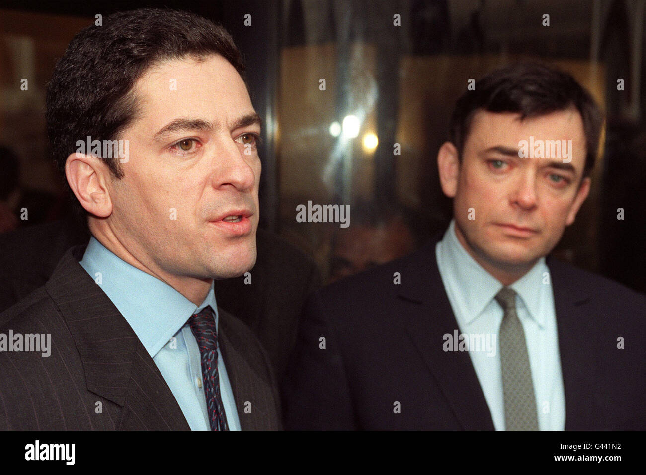 Kevin Maxwell (left) and his brother Ian outside Chichester Rents court ...