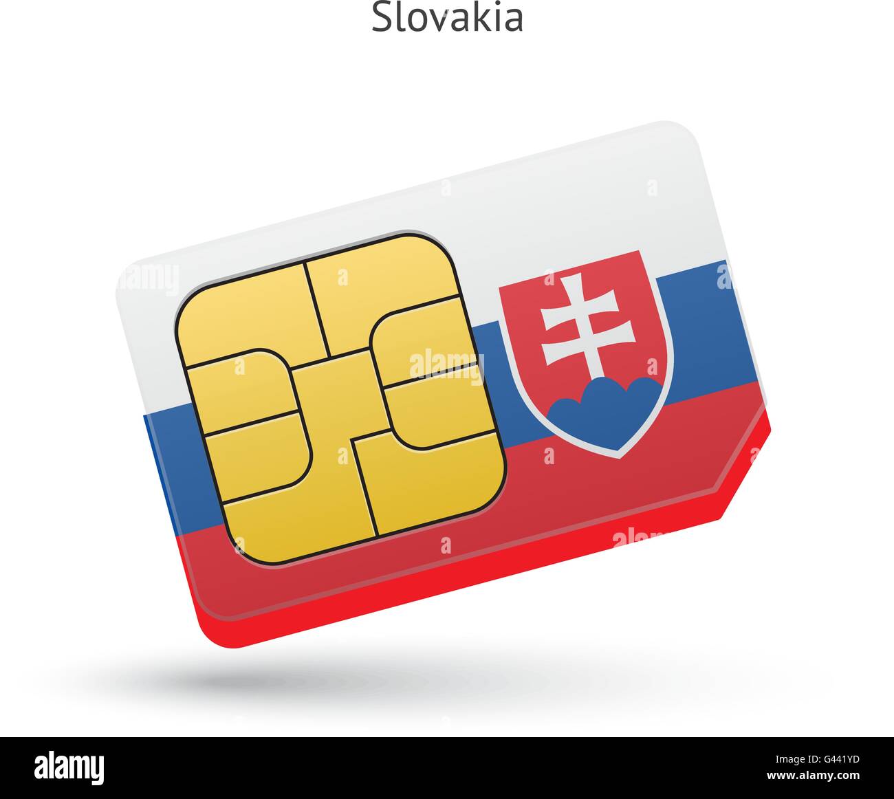 Digital slovakia flag Stock Vector Images - Alamy