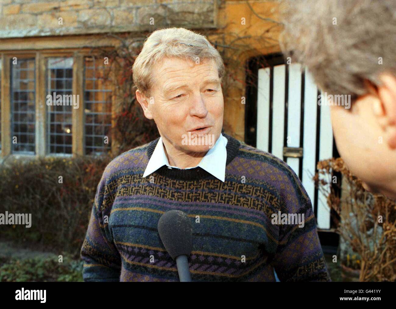 Paddy Ashdown at his home near Yeovil today (friday), Mr Ashdown's ...
