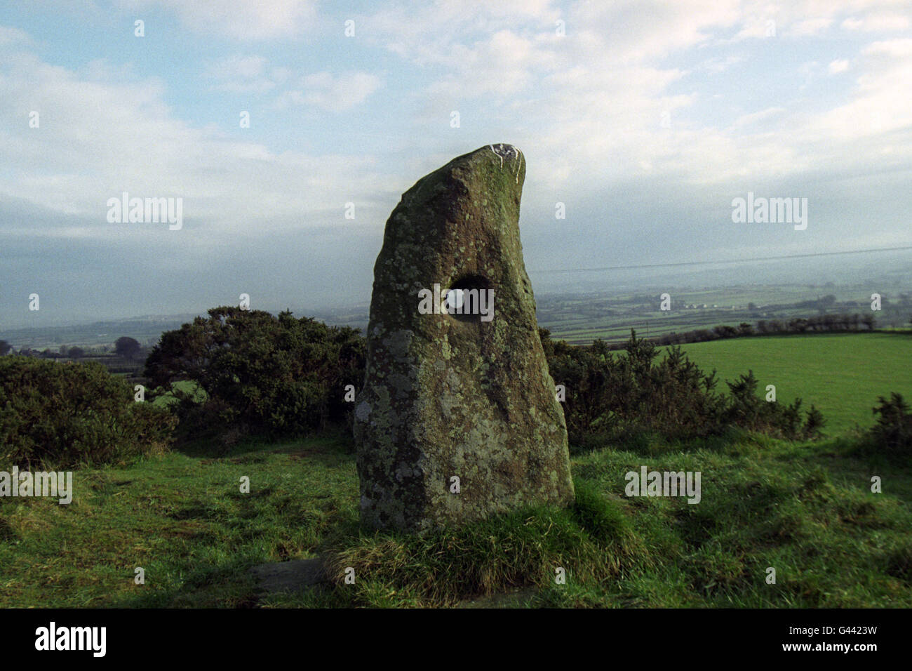 The Love Stone - Doagh - County Antrim, Northern Ireland Stock Photo ...
