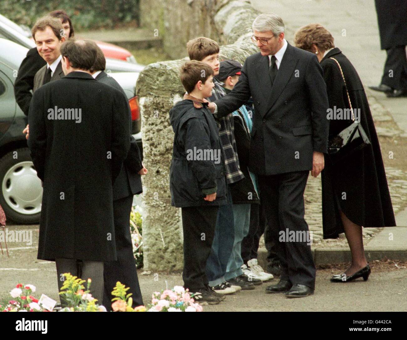 John major prime minister children hi-res stock photography and images ...