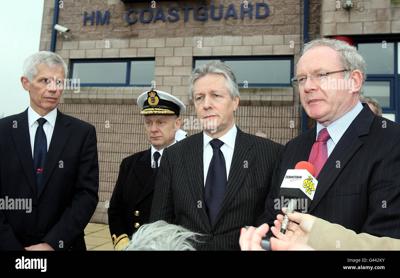 Vice-Admiral Sir Alan Massey chief executive of the Maritime and ...