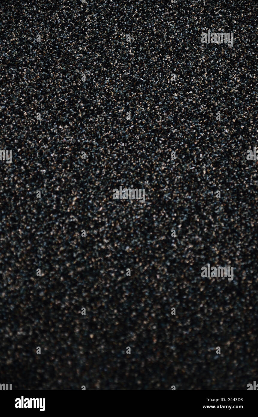 Dark grey sand texture Stock Photo - Alamy