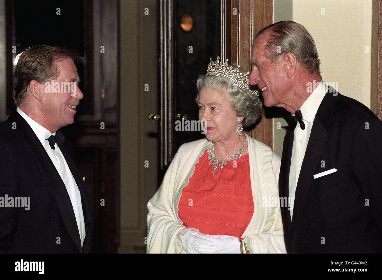 Royalty - Queen Elizabeth II State Visit to the Czech Republic Stock ...