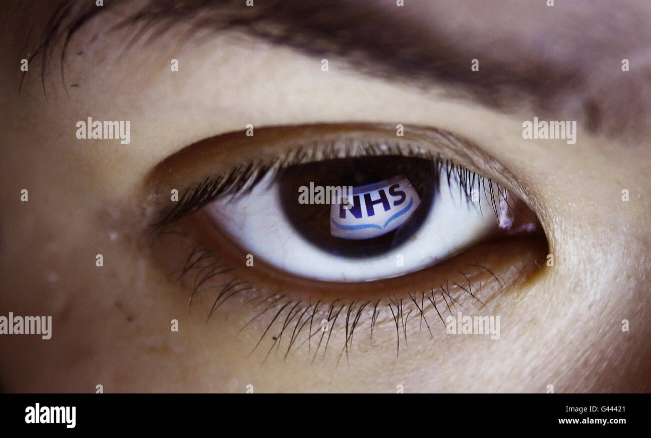 NHS Health check Stock Photo - Alamy