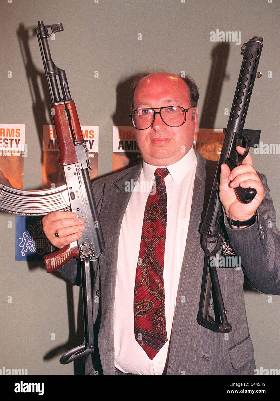Detective Inspector Peter Turner of the Metropolitan Police with a ...