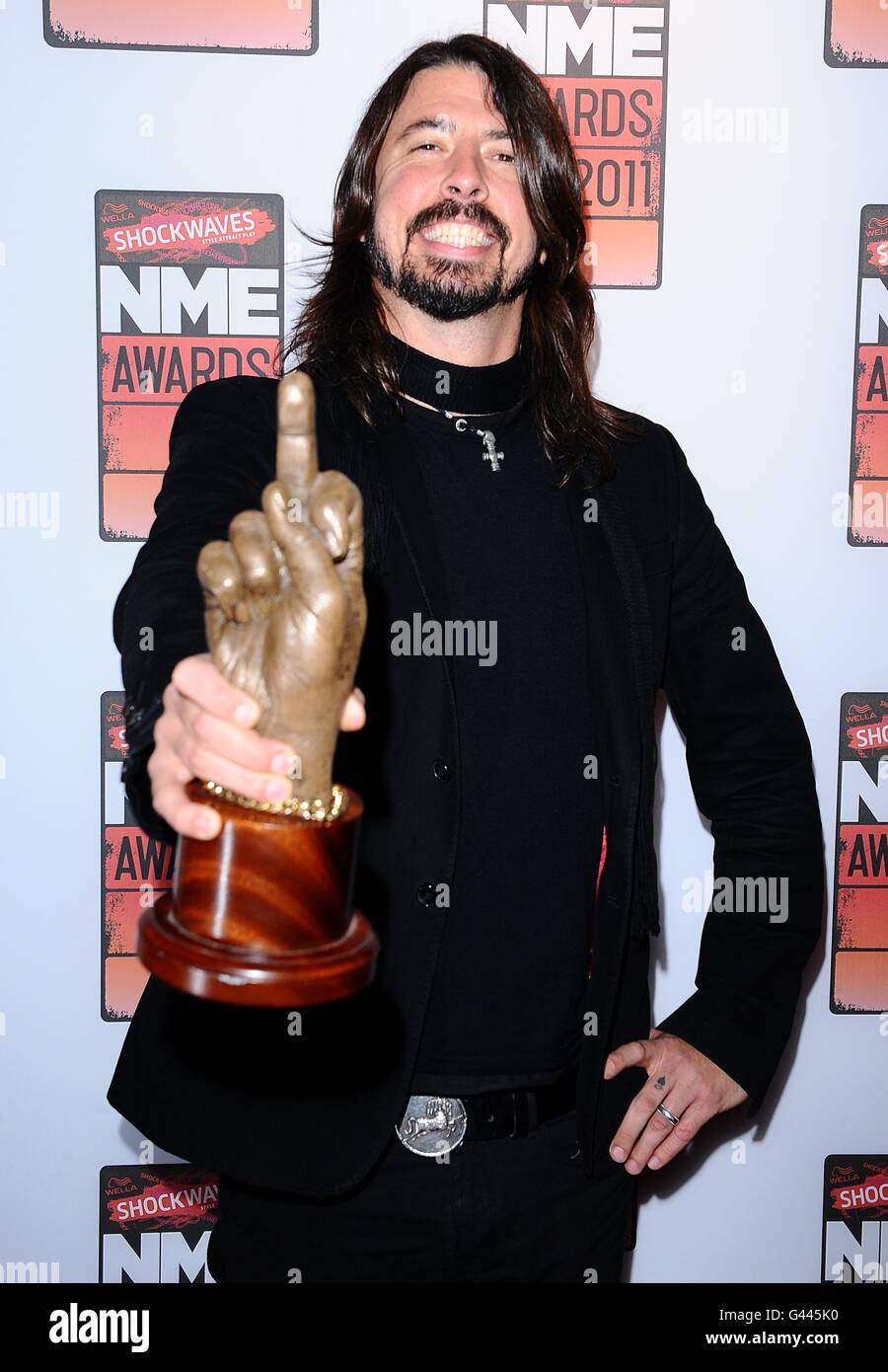 NME Awards 2011 - Arrivals - London Stock Photo - Alamy