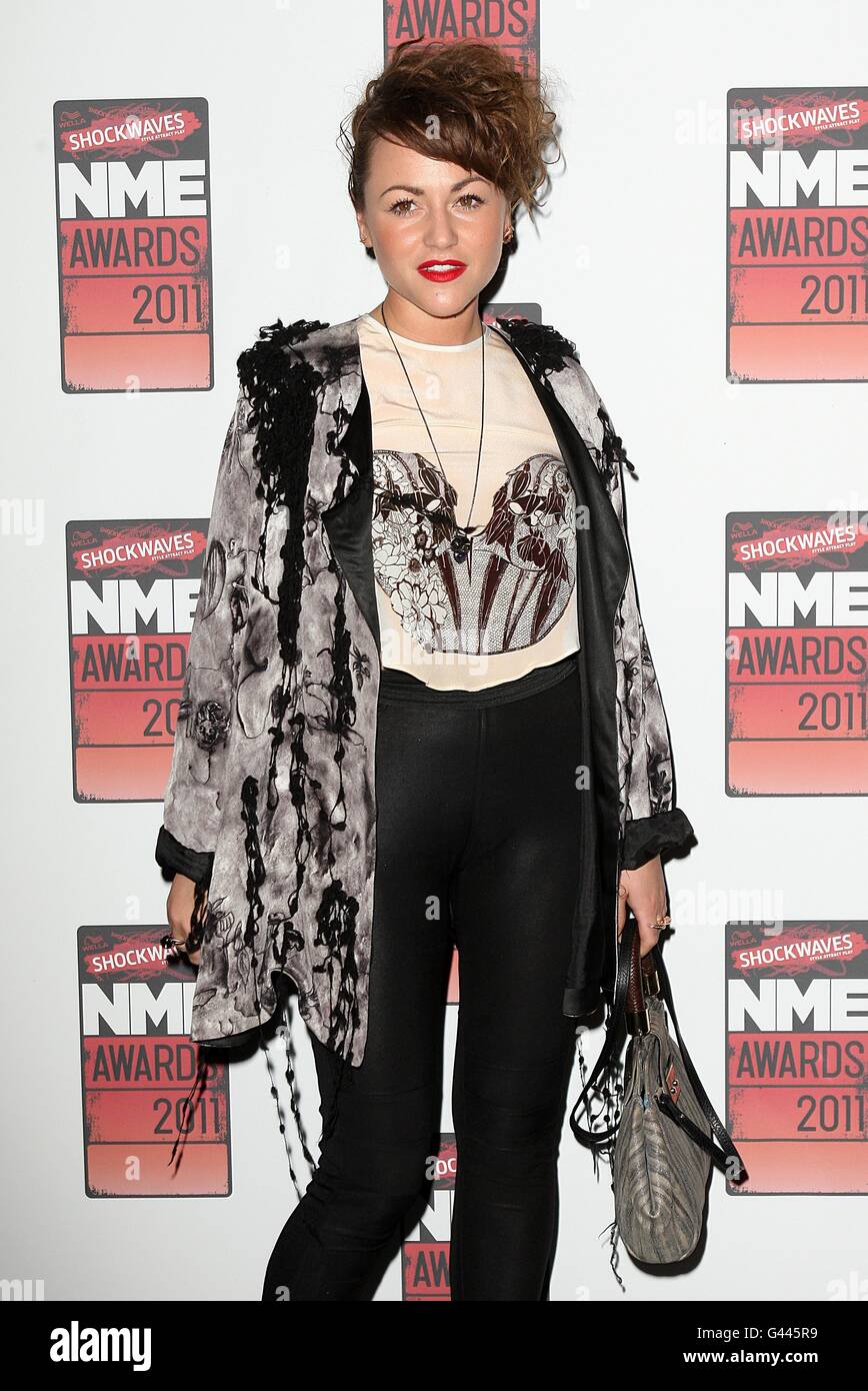 Jaime winstone arriving shockwaves nme awards o academy hi-res stock ...