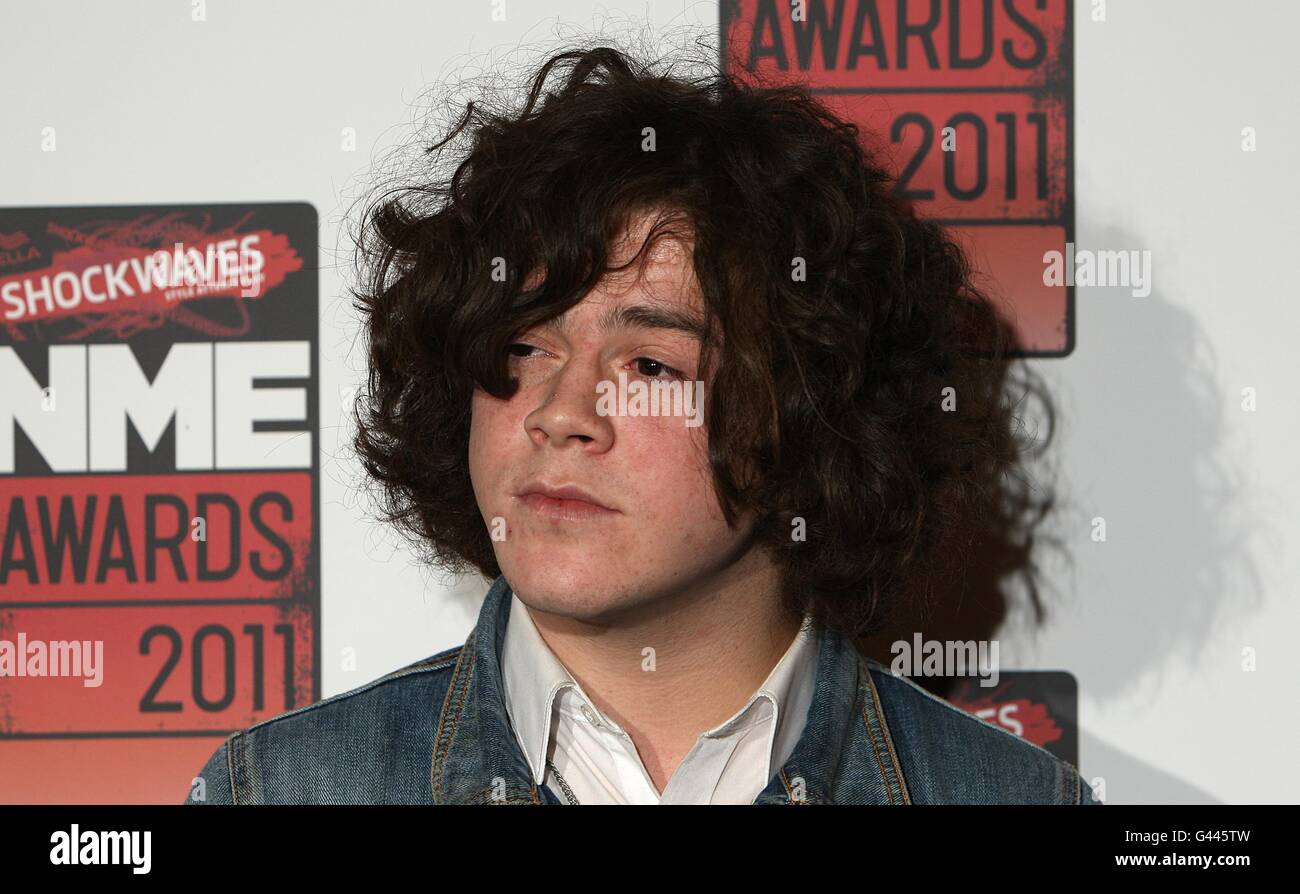 Kyle Falconer of The View arriving for the 2011 Shockwaves NME Awards ...