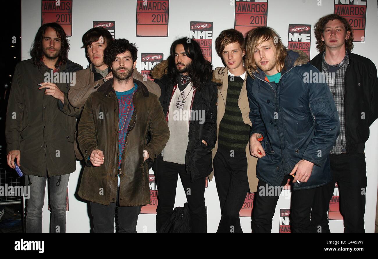 NME Awards 2011 - Arrivals - London Stock Photo - Alamy