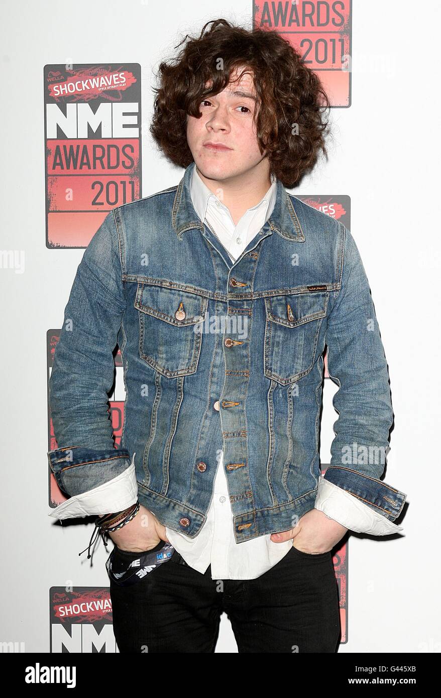 NME Awards 2011 - Arrivals - London. Kyle Falconer of The View arriving ...