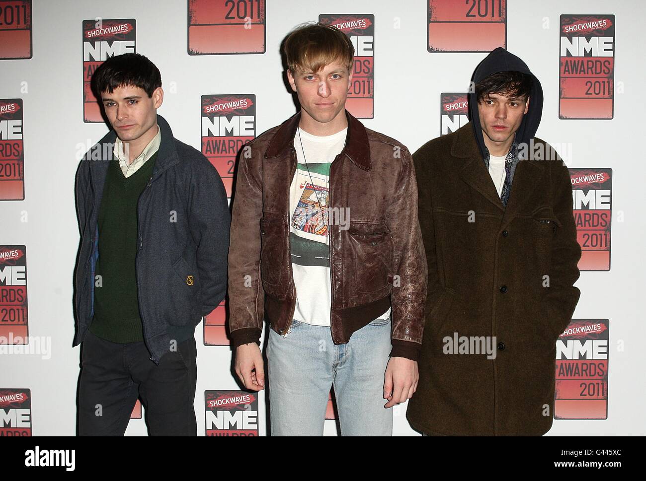 (left to right) Connor Hanwick, Jonathon Pierce and Adam Kessler of The ...