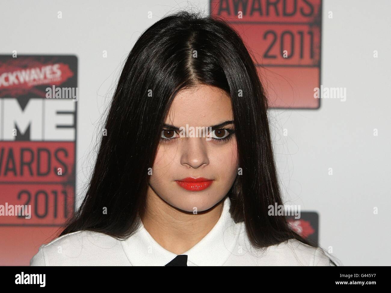 Bip Ling arriving for the 2011 Shockwaves NME Awards at the O2 Academy ...