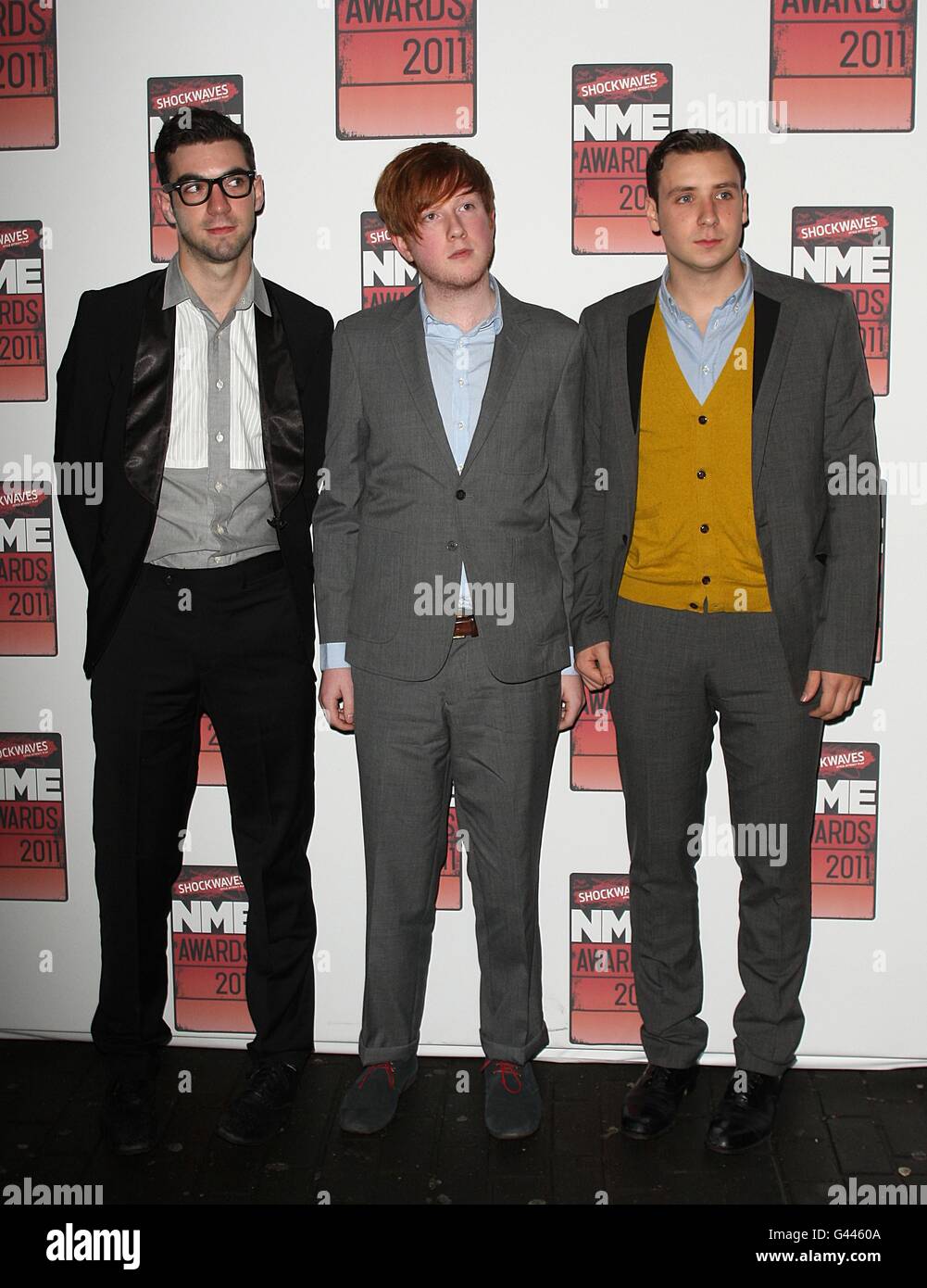 (left to right) Kevin Baird, Alex Trimble and Sam Halliday of Two Door ...
