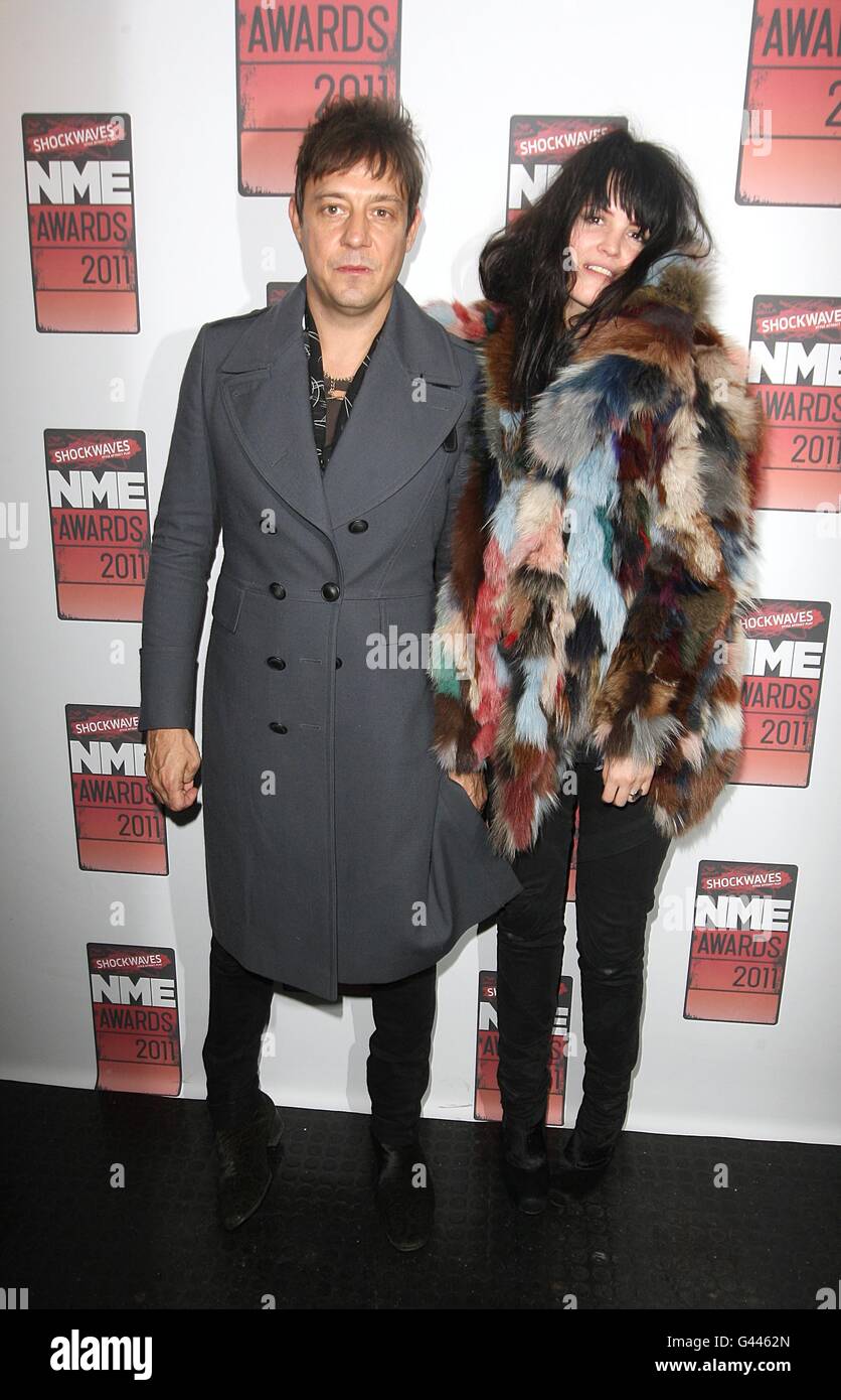 Alison Mosshart and Jamie Hince of The Kills arriving for the 2011 ...