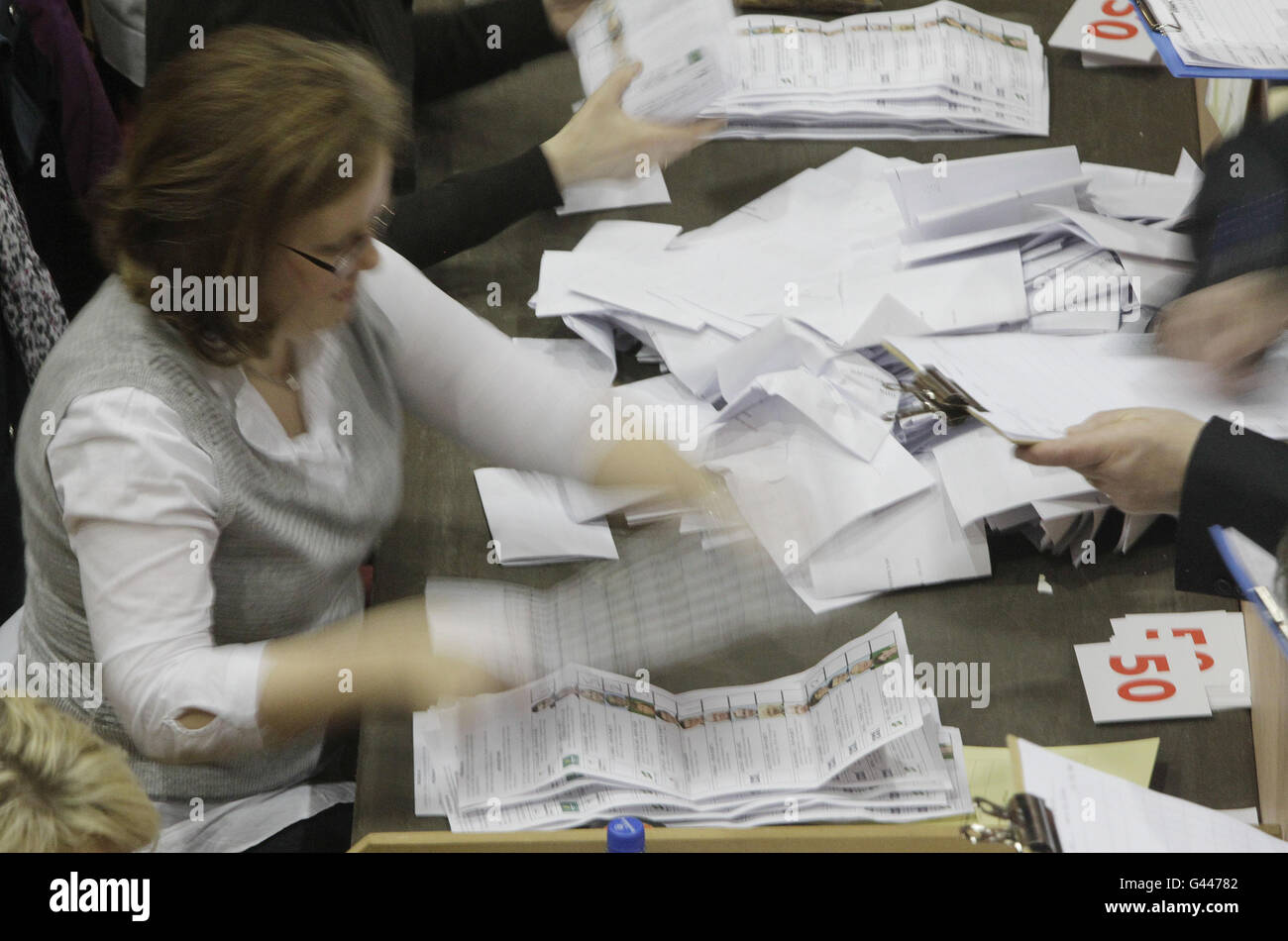 Irish General Election Stock Photo - Alamy