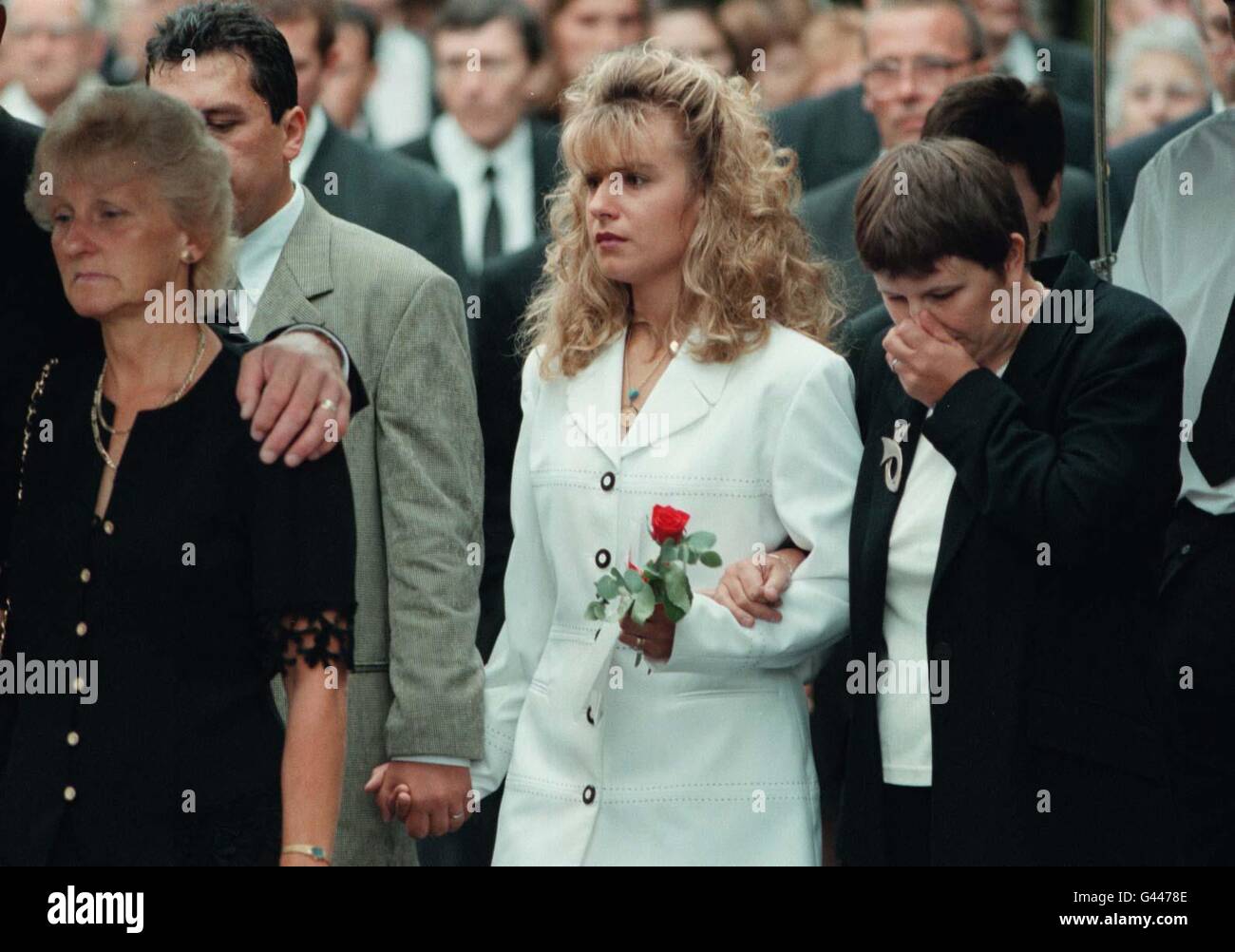 cameron funeral 1 Stock Photo - Alamy