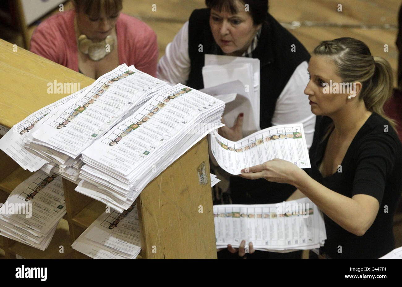 Irish General Election Stock Photo - Alamy