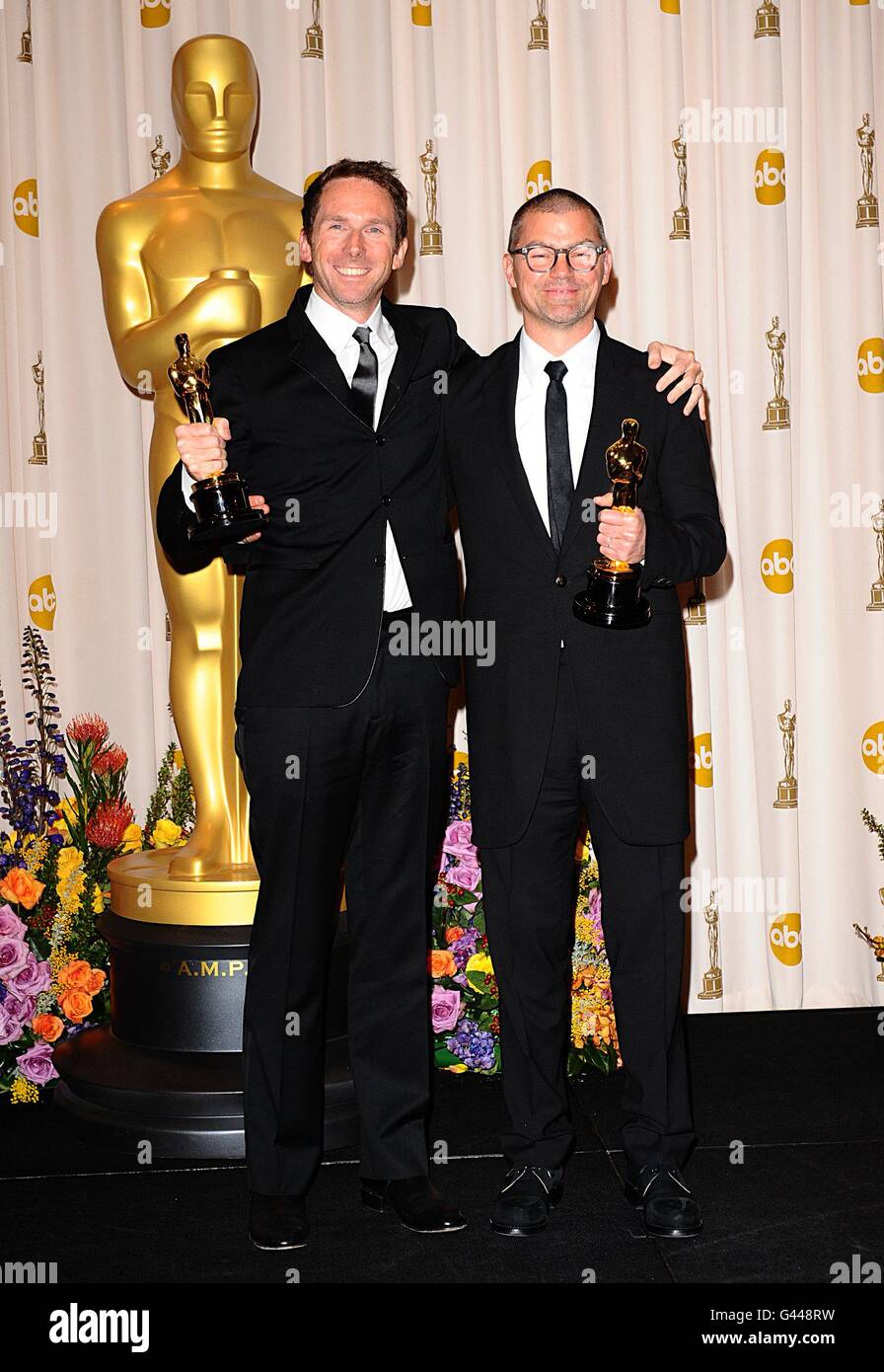 Angus wall kirk baxter best film editing award hi-res stock photography ...