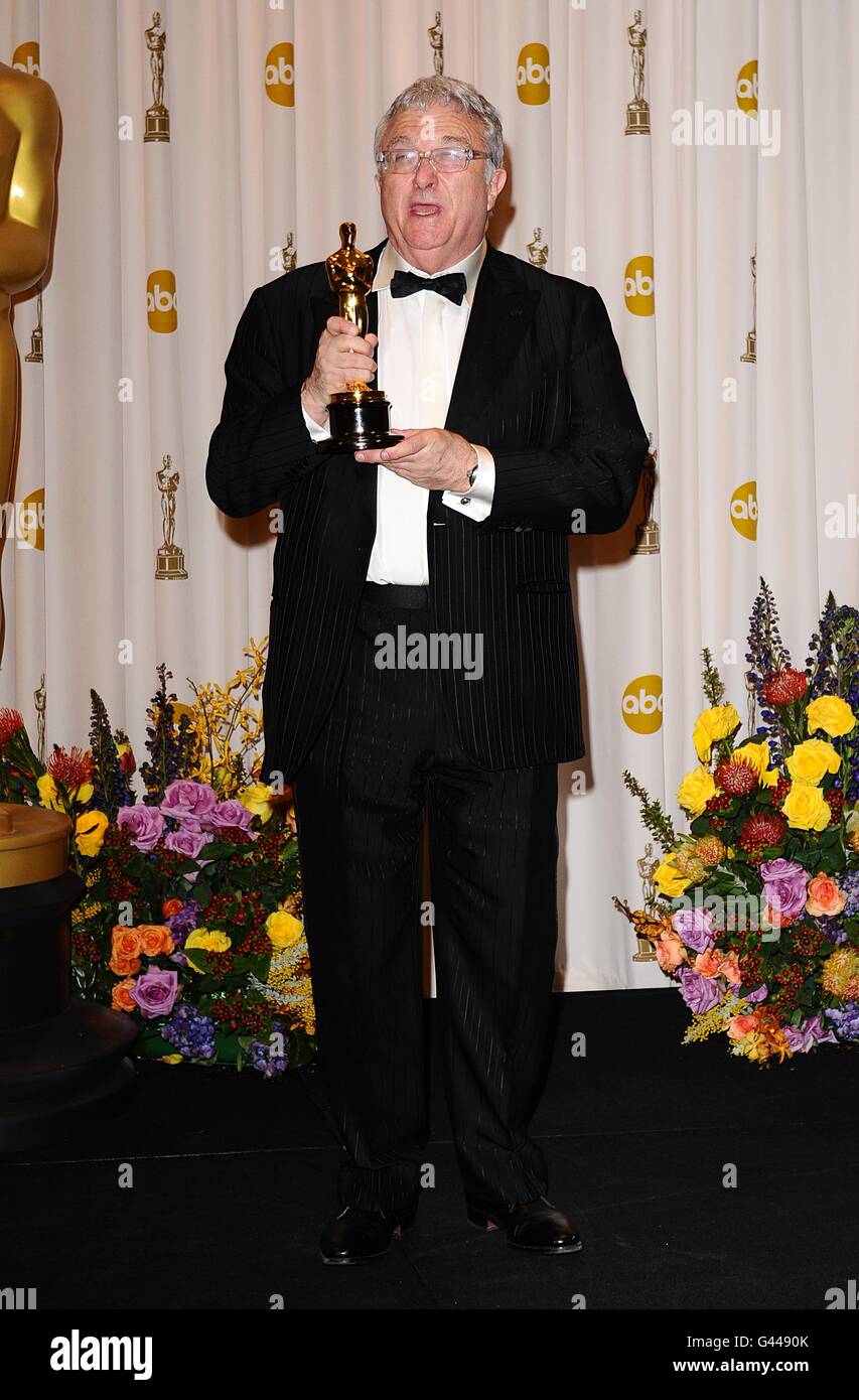 Randy Newman with the Best Original Song award, received for We Belong ...