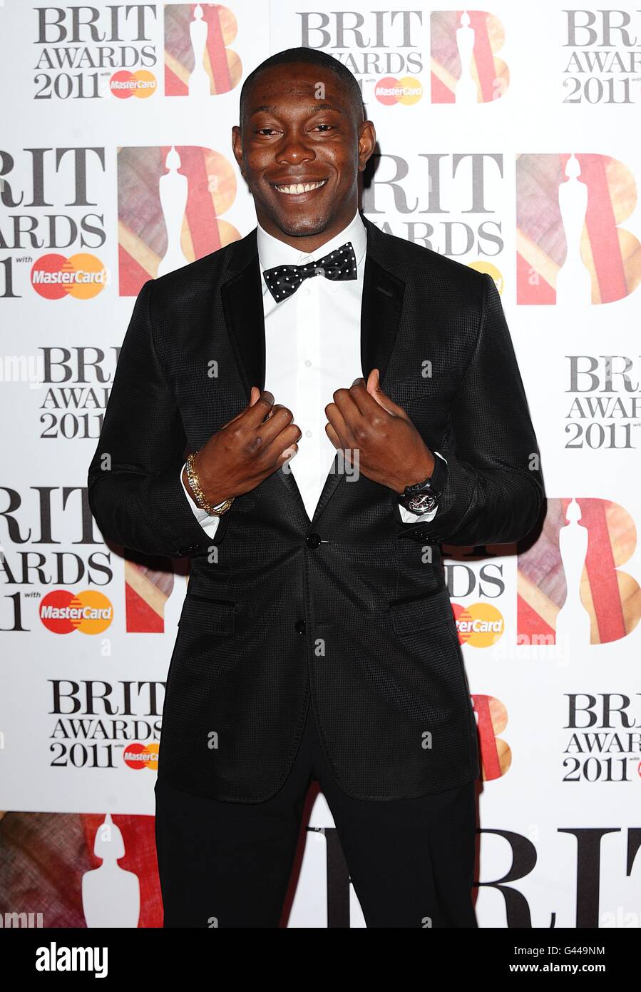 Brit Awards 2011 - Arrivals - London. Dizzee Rascal arriving for the ...