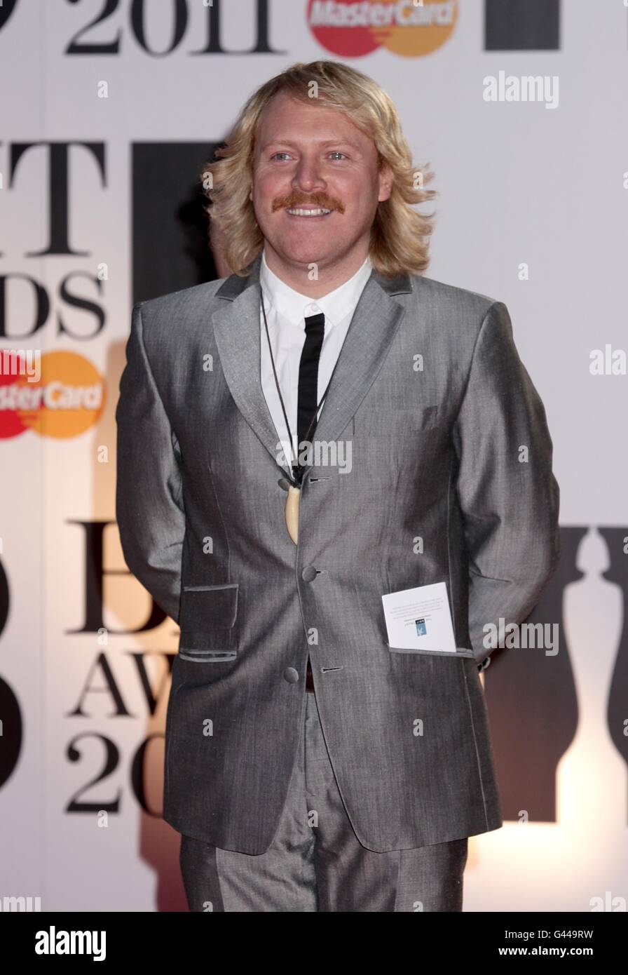 Keith Lemon arriving for the 2011 Brit Awards at the O2 Arena, London ...