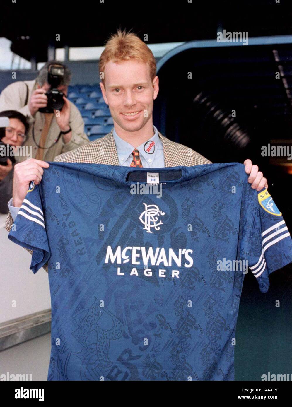 Rangers signing andersen hi-res stock photography and images - Alamy