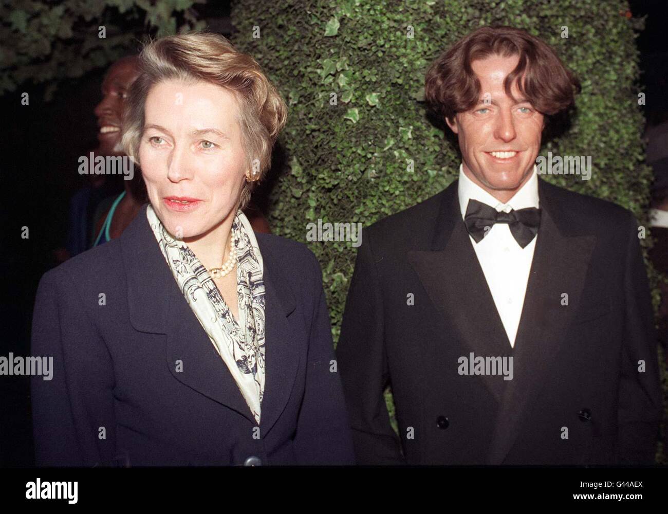 Heritage Secretary Virginia Bottomley with a waxwork of actor Hugh ...