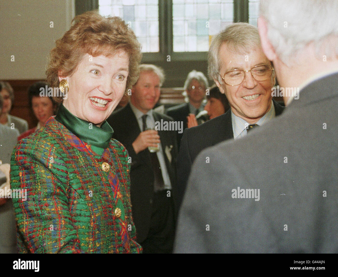 Irish President Mary Robinson Leeds 2 Stock Photo - Alamy
