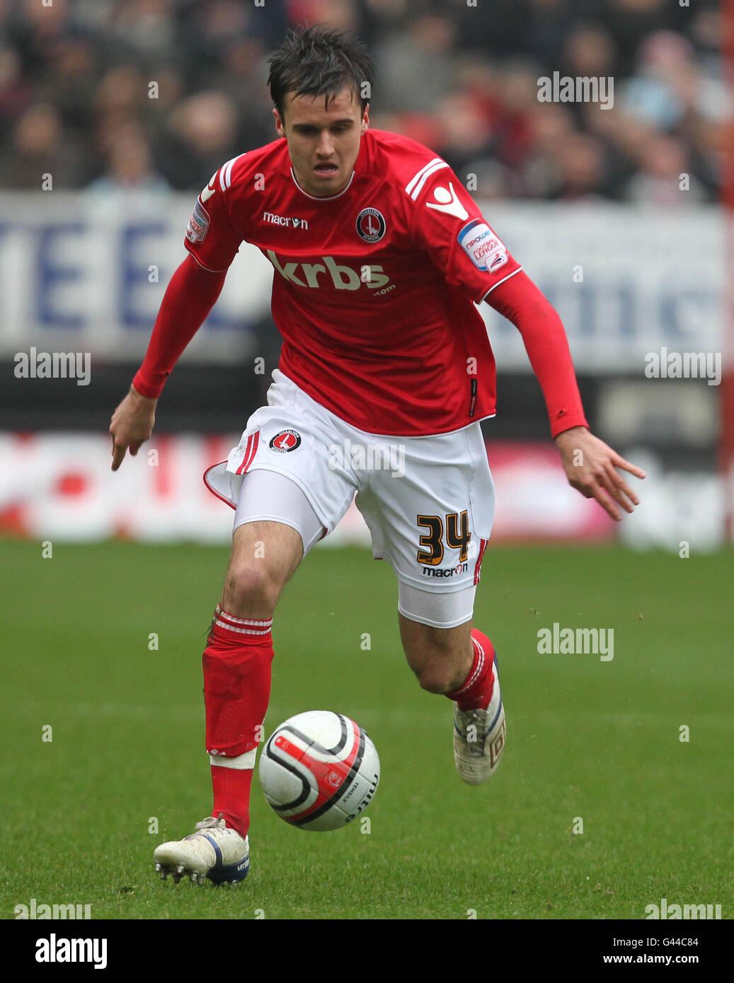 Soccercharlton full length running mangsk datacoapplies hi-res stock ...