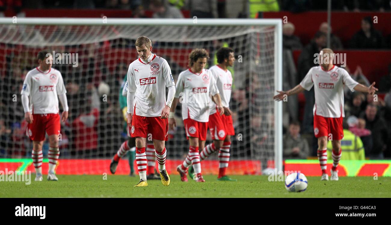 Soccer - FA Cup - Fifth Round - Manchester United v Crawley Town - Old ...