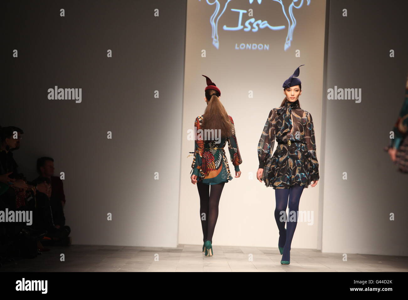 Issa Catwalk - London Fashion Week Stock Photo - Alamy