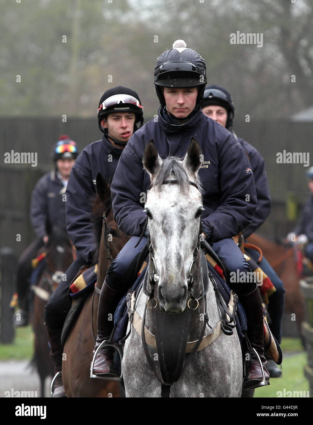 Horse Racing - Alan King Stables Visit - Barbury Castle Stables ...