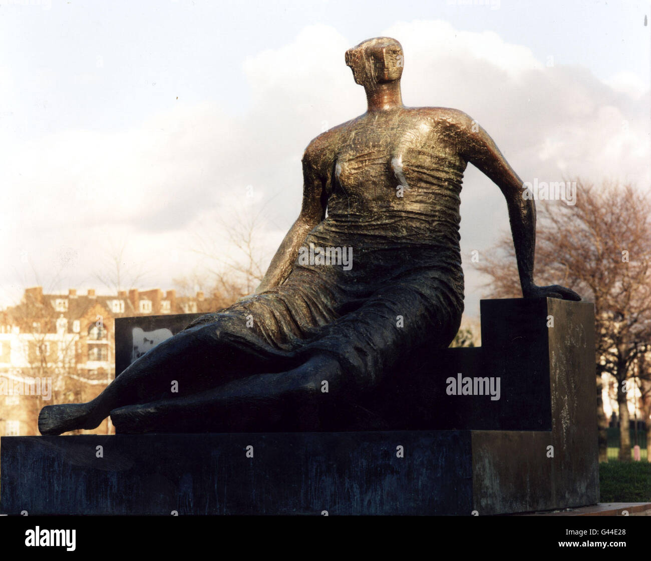Draped, Seated Woman/Moore Stock Photo - Alamy