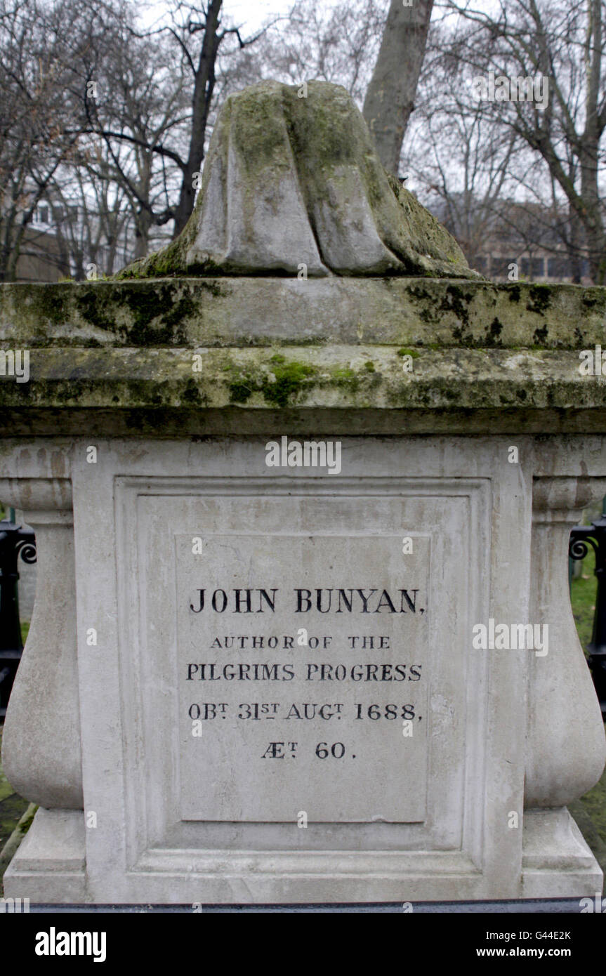 Bunhill cemetery hi-res stock photography and images - Alamy
