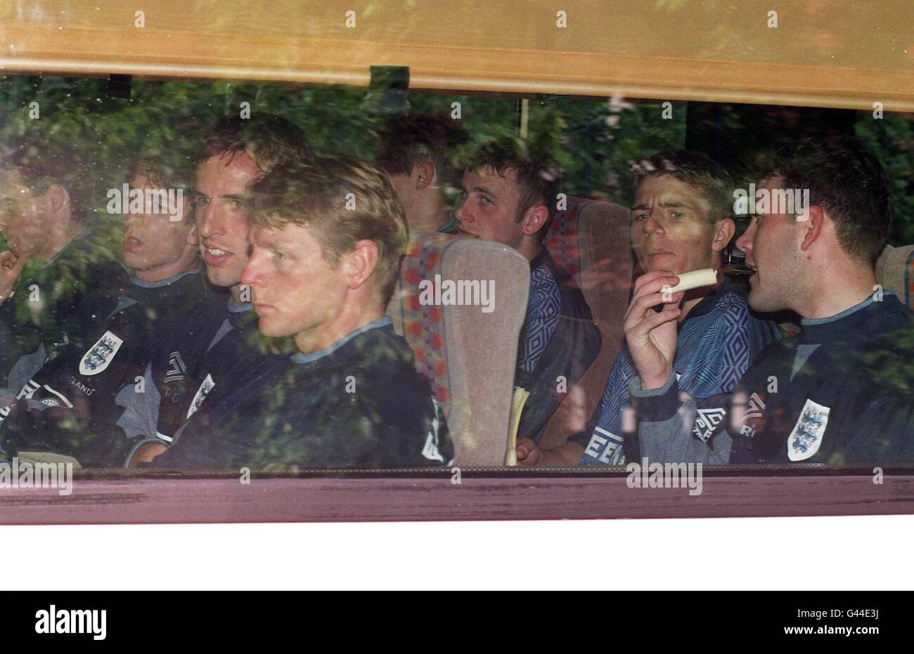 England team euro 96 hi-res stock photography and images - Alamy