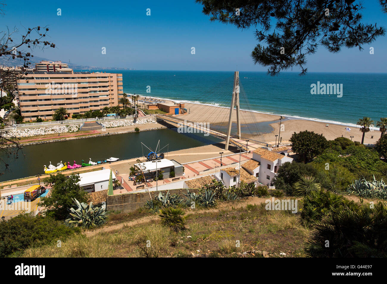 Fuengirola promenade hi-res stock photography and images - Alamy