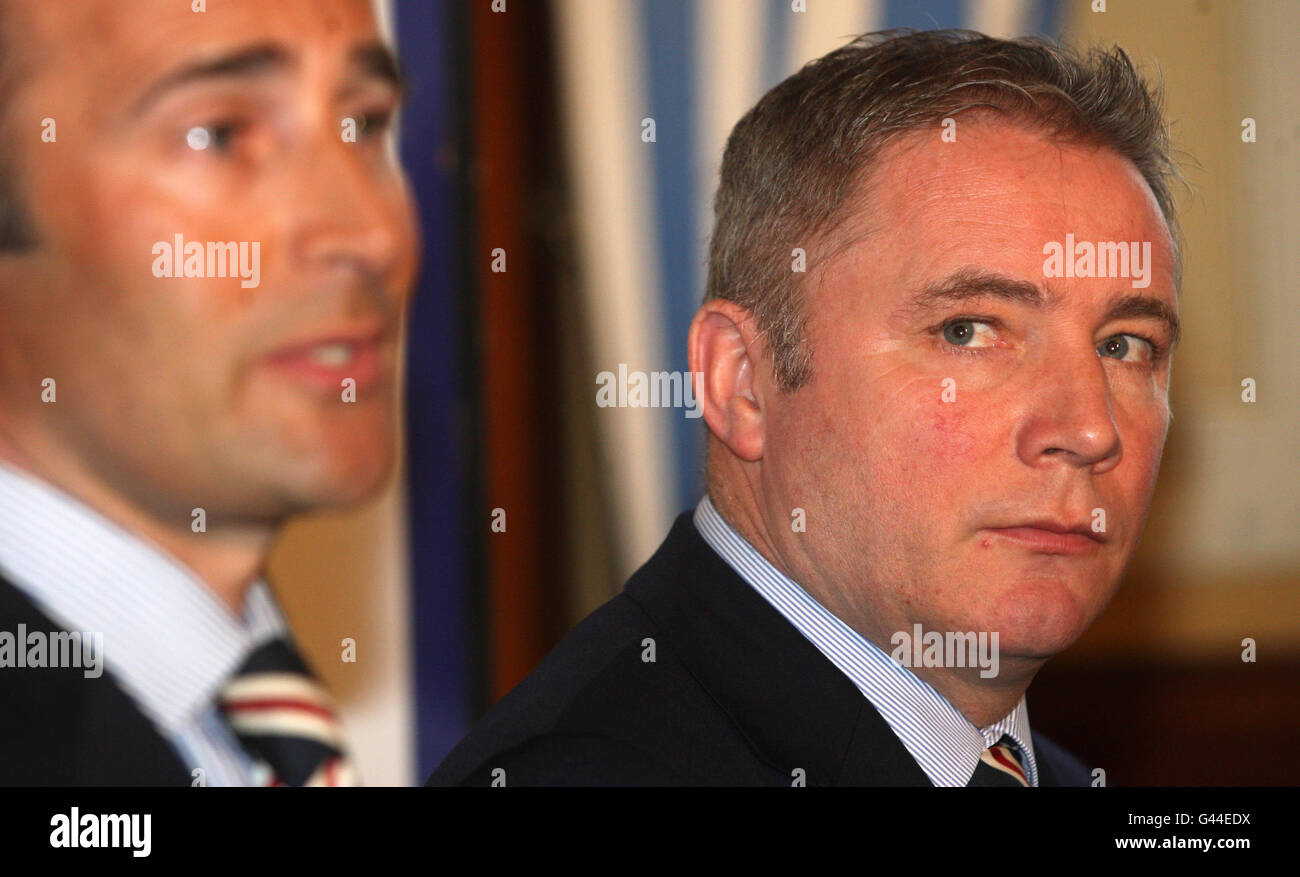 Rangers Assistant Manager Ally McCoist is announced as future manager ...