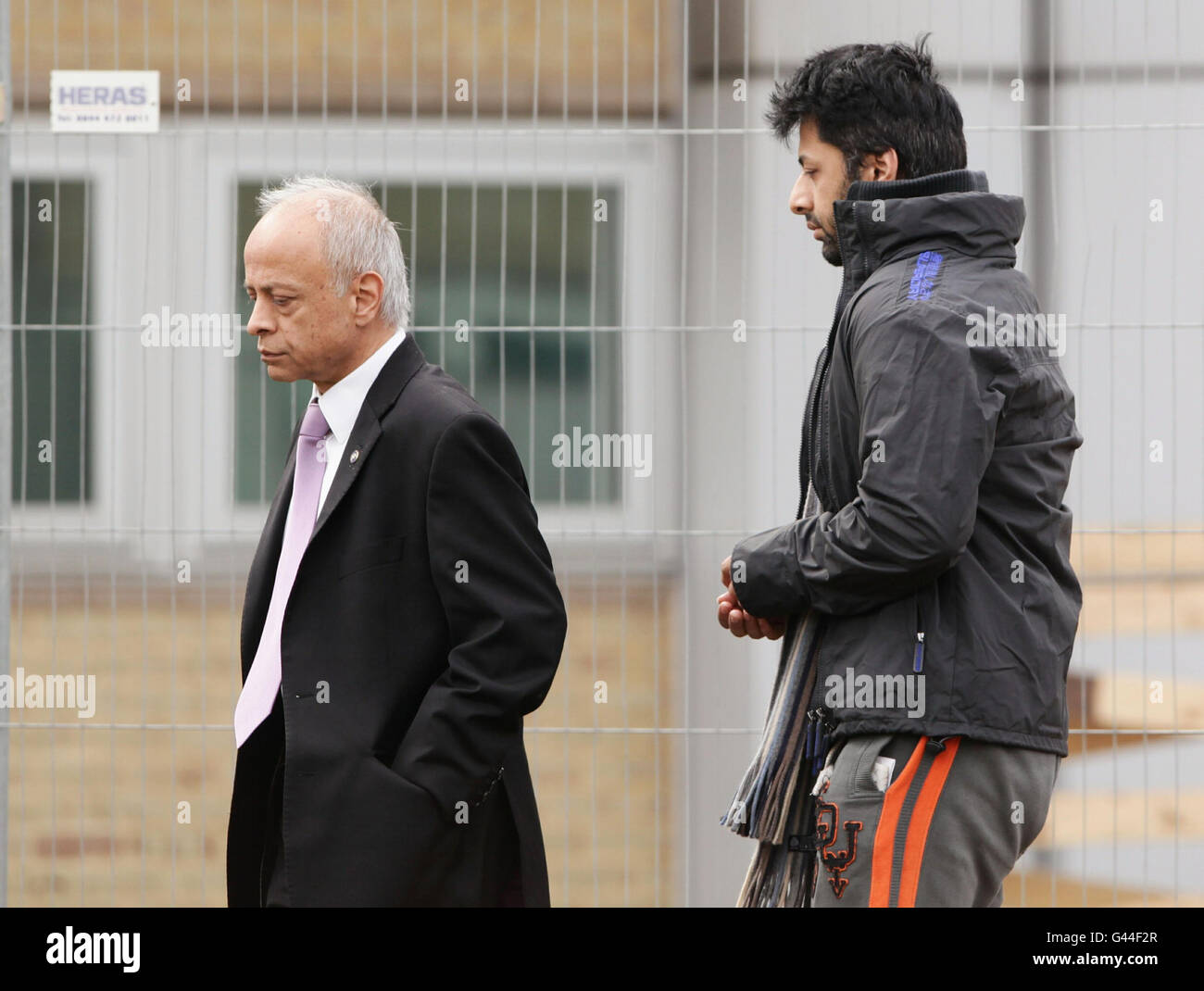Shrien Dewani, with his father Prakash Dewani (left), arriving at ...
