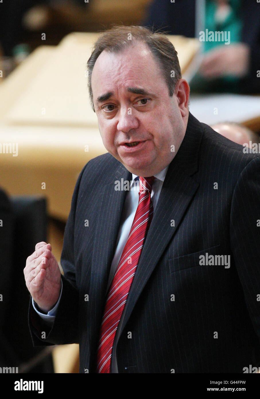 First Minister's Question Time Stock Photo - Alamy