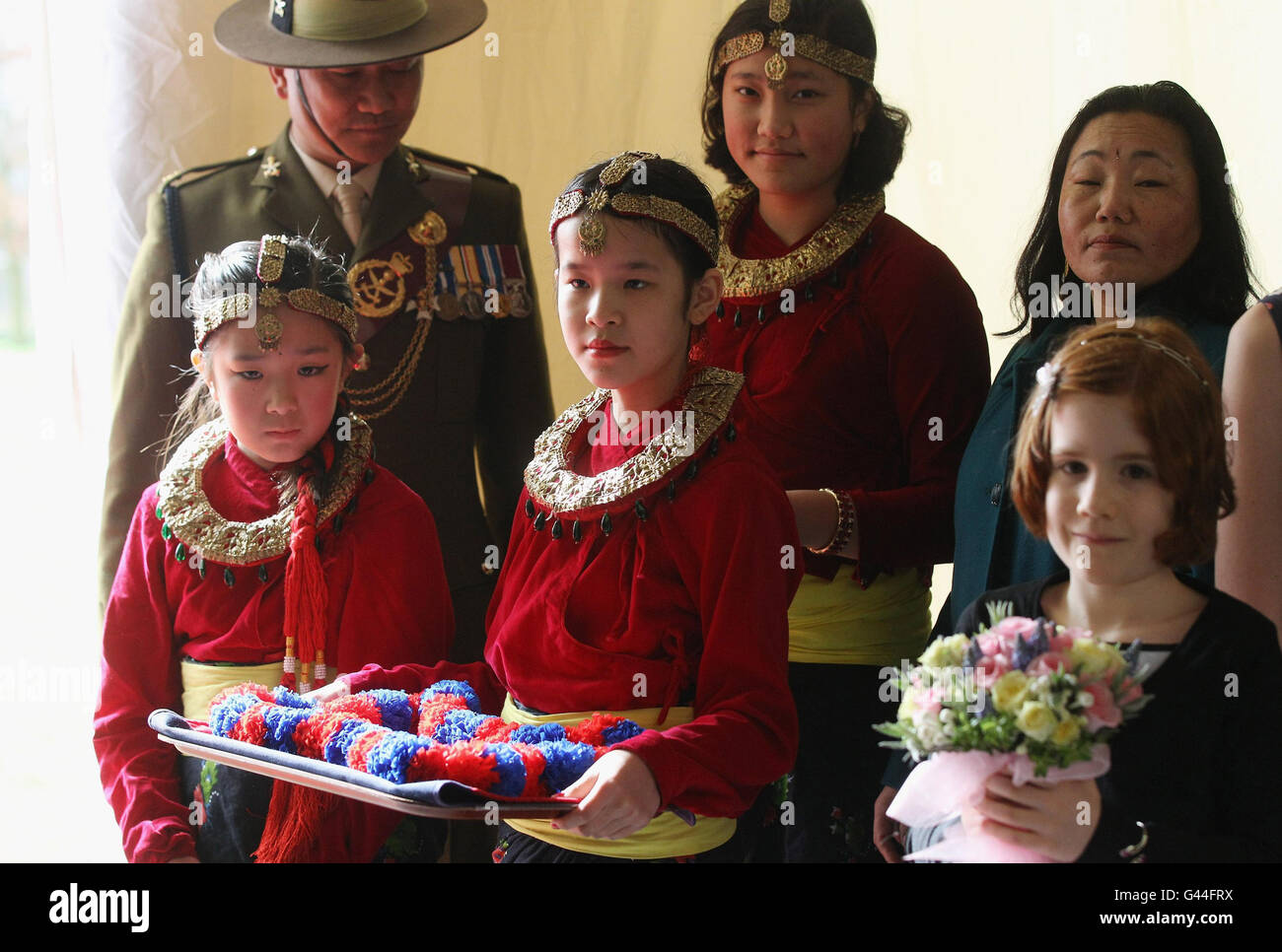 Daughters of serving Gurkha servicemen prepare to offer Queen Elizabeth ...