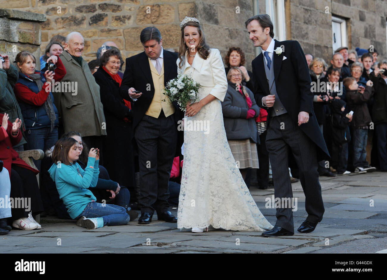 Lady Katie Percy and Patrick Valentine wedding Stock Photo - Alamy