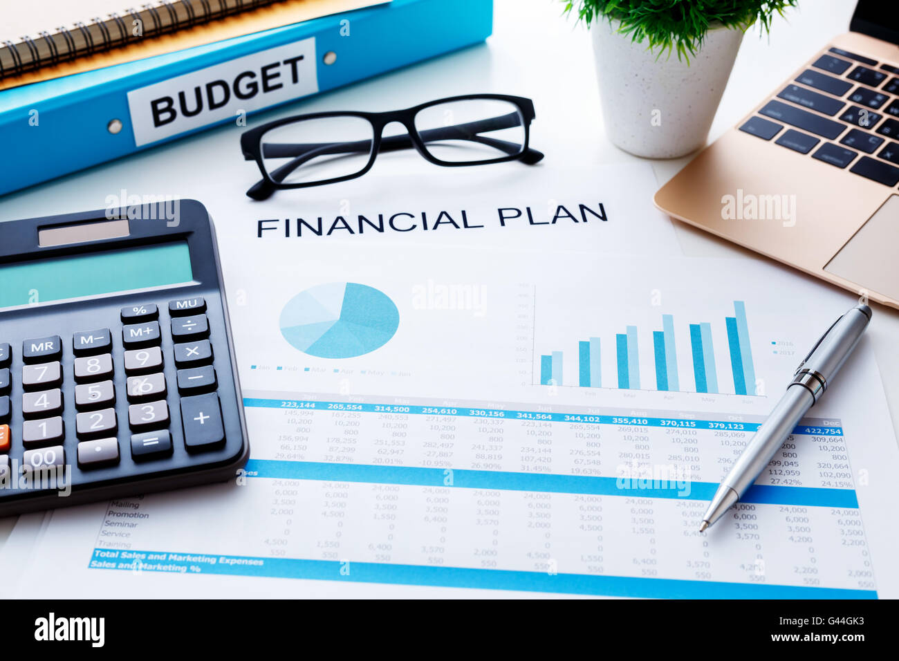 Financial planning calculator hi-res stock photography and images - Alamy