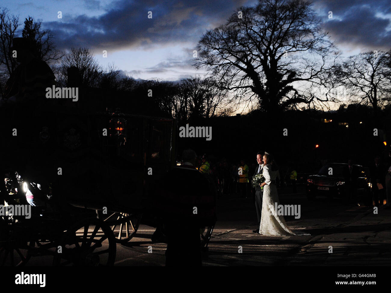 Lady Katie Percy and Patrick Valentine wedding Stock Photo - Alamy