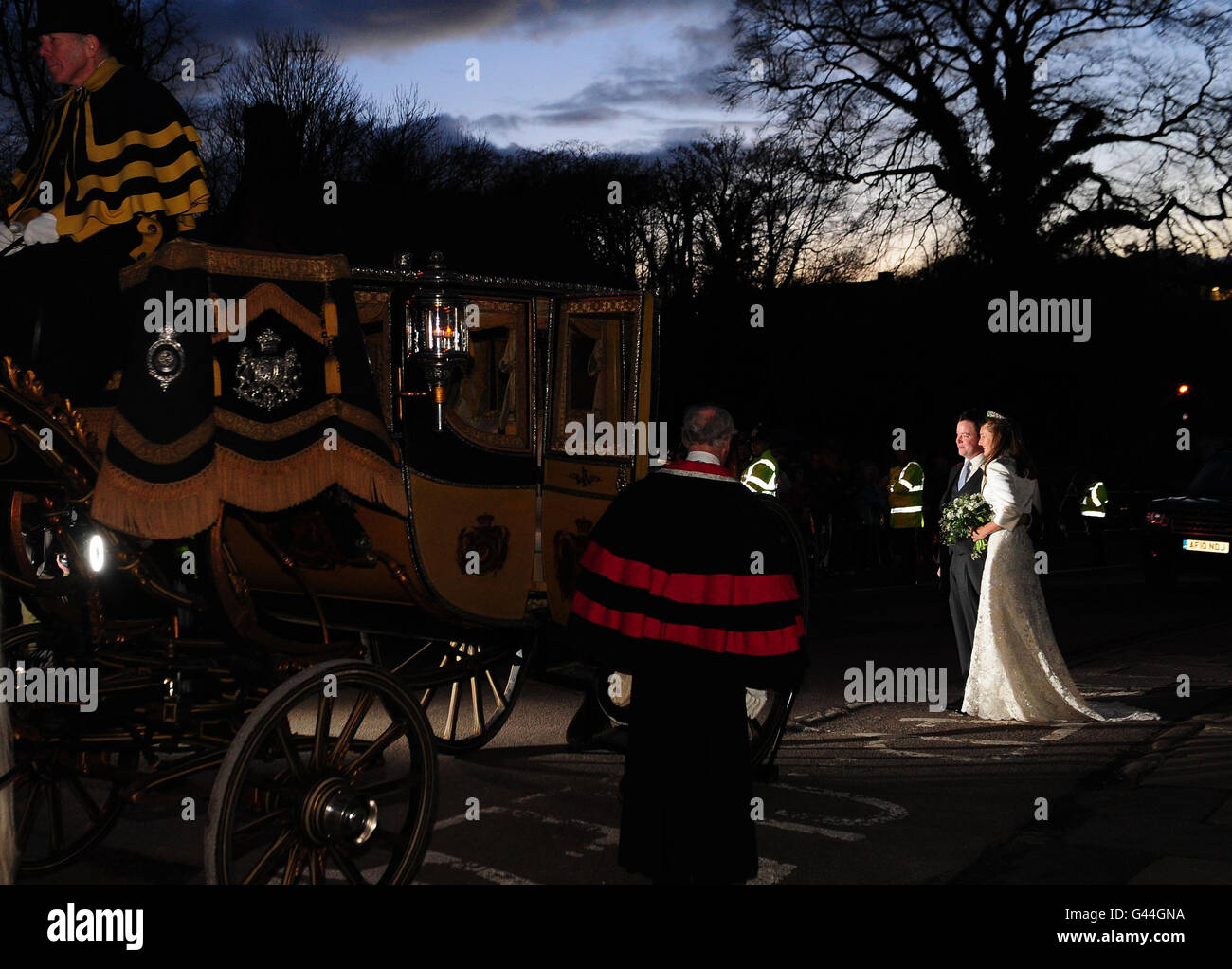 Lady Katie Percy and Patrick Valentine wedding Stock Photo - Alamy