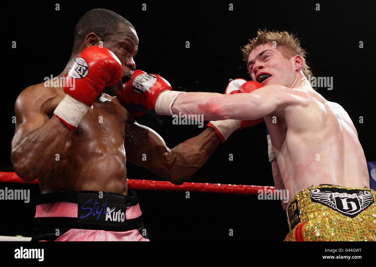 Boxing - Featherweight Bout - Joe Murray v Daniel Kodjo Sassou - Reebok ...