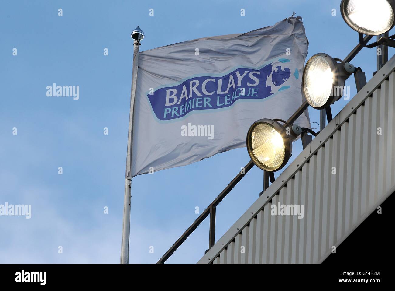 Blackburn rovers flag hi-res stock photography and images - Alamy