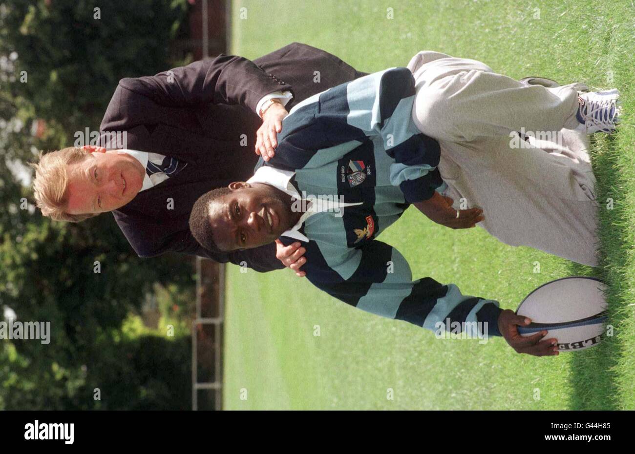 Bedford RUFC Offiah 3 Stock Photo - Alamy