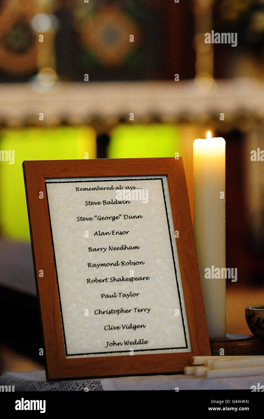 A list of the ten people who lost their lives during the Great Heck ...