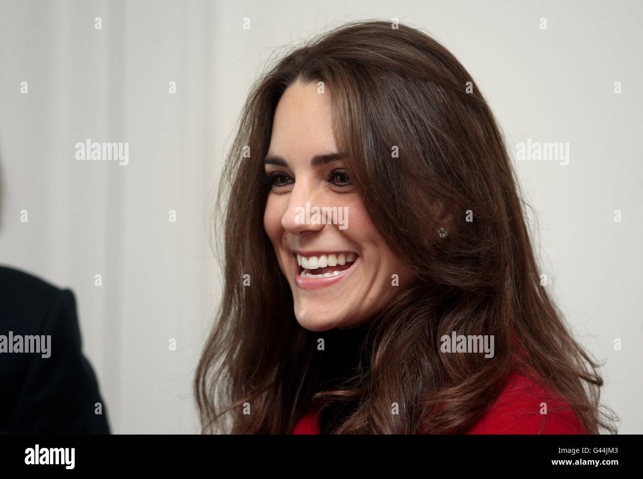 Kate Middleton during a visit to the University of St Andrews, where ...